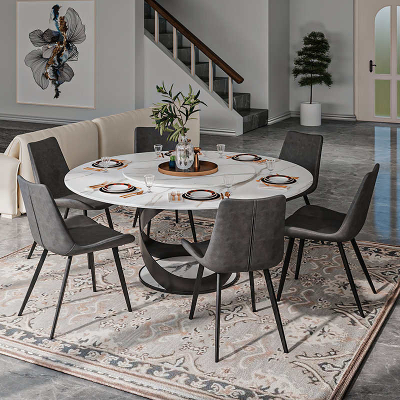6 top round table store